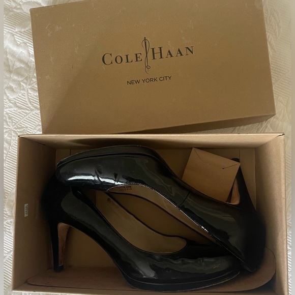 Cole Haan | Shoes | Cole Haan Black Patent Leather Pumps Margo Pump ...